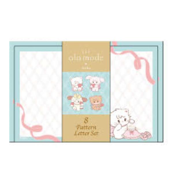 ［商品仕様］【本体サイズ】便箋：約H90×W135mm　　　　　封筒：約H95×W145mm【パッケージサイズ】約H100×W150×D5mm【材質】紙【生産国】日本【内容】便箋：8柄1枚　封筒：8柄1枚［特記事項］※画像はあくまでも商品イ...