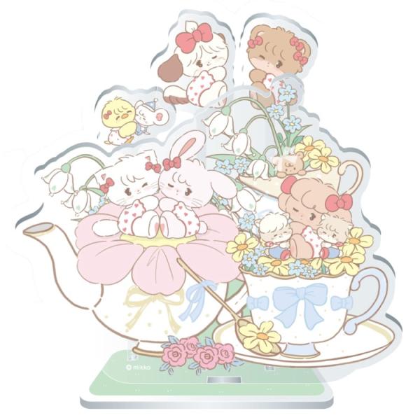 ［商品仕様］フラワーピックとして、鉢に挿して楽しめるアクリルスタンドです。鉢に挿さずに、単体でアクリルスタンドとして飾ることもできる2WAY仕様となっています。 【サイズ】本体：約H148×W141×D3mm（組み立て前）本体：約H112×...