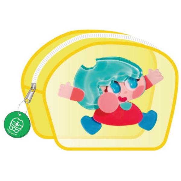 ［商品仕様］【サイズ】本体：約W155×H125×D60mmパッケージ：約W155×H125×D60mm【材質】PVC【本体重量】約45g【特長】・引き手にアクリルチャーム付き！【生産国】中国［特記事項］※画像はあくまでも商品イメージになり...