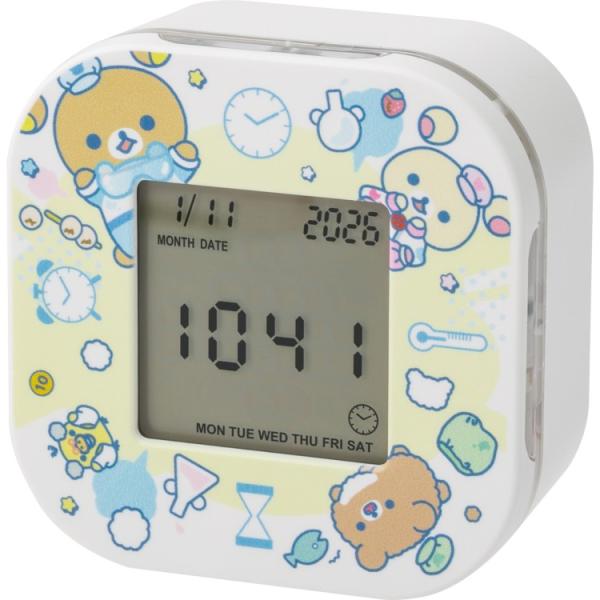 ［商品仕様］リラックマたちのひみつにせまるリラックマラボが誕生!?近未来的でトレンド感のあるデザインがポイントの『リラックマラボ』シリーズです☆ワクワクがいっぱいのリラックマラボをのぞいてみませんか？【サイズ】約70×70×35mm【素材】...