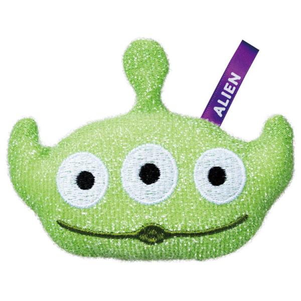 ［商品仕様］キッチンや水回りのお掃除に！きらきらかわいいダイカットスポンジ☆ 【サイズ】約141×103×25mm(吊り下げひも含む) 【品質表示】 生地：ポリプロピレン/スポンジ：ポリウレタン 耐熱温度：70度 ※80度以上の熱湯での使用...