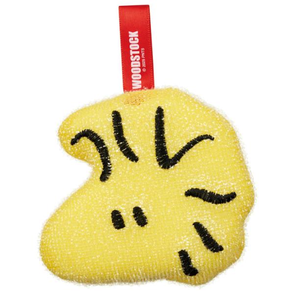 ［商品仕様］キッチンや水回りのお掃除に！きらきらかわいいダイカットスポンジ☆ 【サイズ】約110×29.7×140mm(吊り下げひも含む) 【品質表示】 生地：ポリプロピレン/スポンジ：ポリウレタン 耐熱温度：70度 ※70度以上の熱湯での...