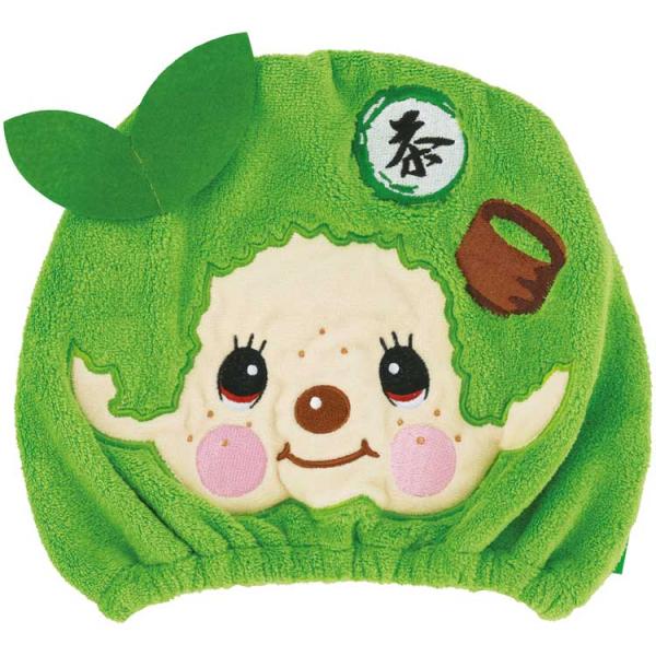 ［商品仕様］【サイズ】約240×30×180mm 【材質】本体：ポリエステル80%、ナイロン20% 【特長】お風呂上がりに頭にかぶるだけでしっかり吸水！優しい肌触りのマイクロファイバー生地。かぶるだけでかわいいキャラクターに変身！親子で楽し...