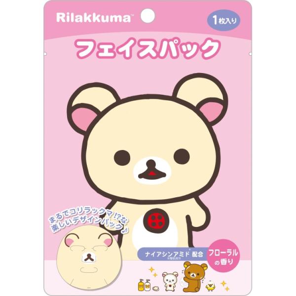 ［商品仕様］あのキャラになりきれる!?楽しいフェイスパックです♪大好きなキャラクターと一緒にスキンケアを楽しもう！【サイズ】約直径210mm【パッケージサイズ】約170×120mm【内容】1枚入り【素材】シート：不織布【仕様】フローラルの香...