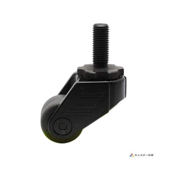 製品スペック車輪径 Dmm50mm車輪巾 Wmm39mm旋回半径 rmm72mm偏心距離 Emm45mm車輪取付高Hmm85mm取付主軸高 Lmm50mm取付主軸径 dmmM20/P2.5取付二面巾 Smm24mm締付トルク100N・m許容...