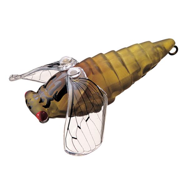 ハルゼミをモチーフにした トラウト用トップウォータープラグ エリアでのベストシーズンやマズメ時、またはハルゼミ発生期のナチュラルレイクでエキサイティングなゲームを約束するトップウォータープラグ「美蝉」。