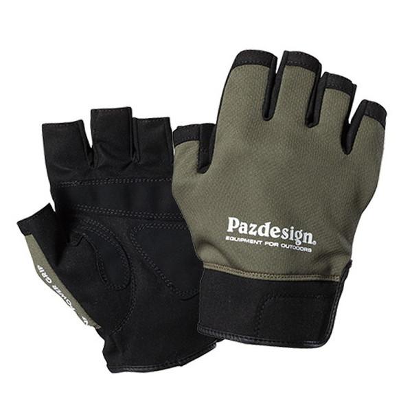 甲側は吸汗速乾、抗菌加工素材。掌側にニューパワーグリップを機能的に配置。