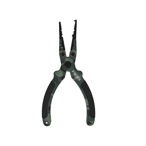 軽量で錆びにくいアルミプライヤー本体はアルミ合金ボディで錆びにくく自重が96ｇと軽量設計PEラインもスパッと切れるタングステンラインカッタースプリットリング♯1~♯5まで対応可能な極細刃先グリップには滑り止め効果の高いラバー素材を採用