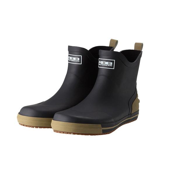 グリップ力を追究したデッキブーツ。ソールの形状からゴム硬度までこだわったRBBオリジナルデッキブーツ。揺れる船上、濡れたデッキでも安定したグリップ力を発揮するサークルソール。雨や飛沫などから足を守りドライで快適な状態をキープ。足裏への突き上...