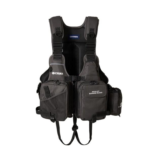 ビギナーからエキスパートまで対応。安全性と使いやすさ、コストパフォーマンスを追究したライフベスト。片手でのファスナー開閉がスムーズに行える芯材入りフロントポケット。左右ポケット：VS-3010NDM×2　計4ケース収納可能。ファスナーは錆や...