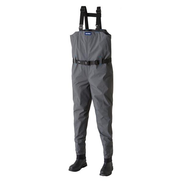 高強度4レイヤー透湿素材。●本体素材は通気性と耐久性を兼ね備えた4レイヤー透湿素材（aquamaxSUPREME透湿防水加工）。通常の3レイヤー素材に透湿フィルムをラミネートした耐久性の高い新素材を使用●グリップ力と耐摩耗性を両立したフェル...