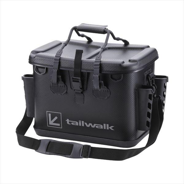 tailwalkのスタンダートなシステムバッカン。バスフィッシングやソルトフィッシング等、様々なシーンで収納の基盤となるシステムバッカン。高級感のあるカーボン調の本体生地は硬質EVAでタフな使用にも対応。ロッドスタンド4本搭載。インナートレ...