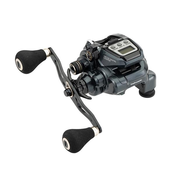 クラス最軽量345g!! ライトタックルでアングラーの手返しをアシストする超小型電動リール。タイラバ・タチウオに最適なコンパクトボディとPE1号300ｍ収納スプール。片手で巻き上げ操作が可能なクイックリトリーブ＆ピックアップ スイッチ。バッ...