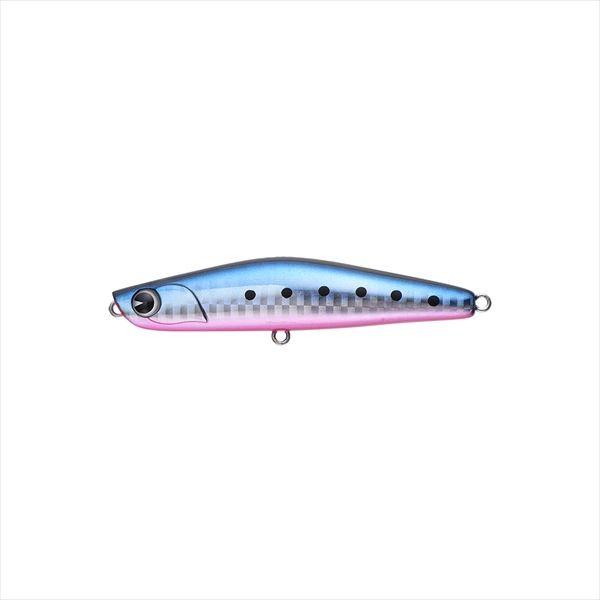 全長：８０ｍｍ　重量：１８ｇ　タイプ：シンキング　レンジ：２０−６０ｃｍ　アクション：スラローム　フック：＃６　リング：＃３
