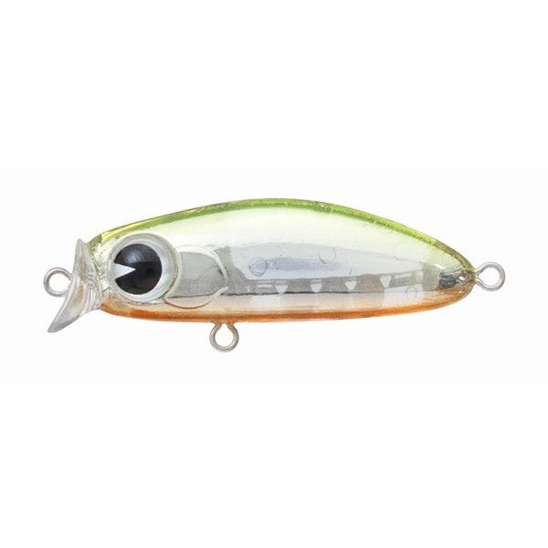 全長：３５ｍｍ　重量：２．７ｇ タイプ：シンキング　レンジ：２０−６０ｃｍ アクション：ローリング　フック：＃１４ リング：＃１