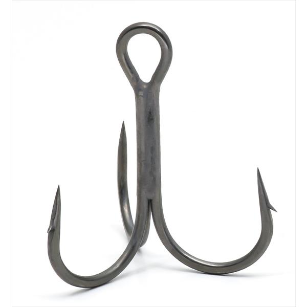ビッグベイトやビッグペンシルで対峙するモンスタークラスを想定した、貫通力と強度が高まる形状や線径にこだわりデザインされたトレブルフック。またアウトバーブはラインが絡まってもほどけ易くなり、ライントラブルを大きく軽減してくれます。接触抵抗の少...