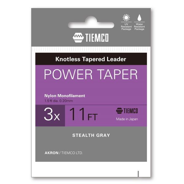 ハリのあるナイロン素材を採用した、高直進性設計のテーパーリーダー。 やや太めに設定したバット部がキャストパワーを効率よく伝え、大型フライの使用時や強風下でも安定したターンオーバー性能を発揮します。バット40％／テーパー30％／ティップ30％...