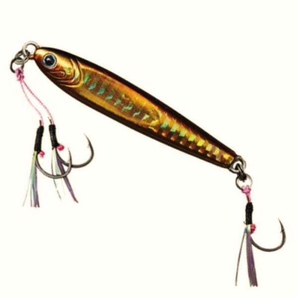 【DAIWA TGベイト SLJ】スーパーライトジギング対応。専用フック付き仕様のTGベイト。タイジギやイサキジギングなど、スーパーライトジギングに対応したTGベイトチューンナップモデル。こだわりのフックセッティングで死角のないフッキングを...