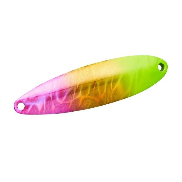 レーザー効果で濁りに強い、チヌークSのハイアピール仕様。トラウト攻略のスタンダードスプーンとして長年の実績を持ち、多くのトラウトファンから根強い支持を得ている「チヌークS」のレーザーホログラム仕様バージョン。渓流・本流のネイティブトラウト狙...