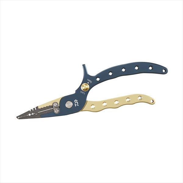 小型スプリットリング対応、ワンタッチロック機能付き軽量アルミプライヤー ■小型スプリットリング対応（＃2-＃7） ■アルミプライヤーで軽量化を実現（約：135g） ■収納時便利なワンタッチロック機構。 ■安全安心なセーフティガード付き。 ■...