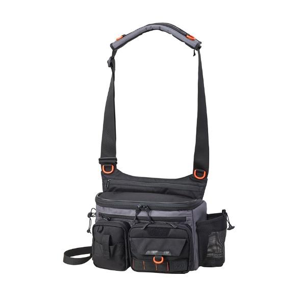 高次元の機能性を凝縮したハイパフォーマンスモデル。本体内部が見やすく、出し入れし易い「大開口U字型ファスナー」。ひんぱんに使用するルアーを収納し取り出しラクラク、「ルアーマット」付きフロントポケット。小物の収納にぴったりなスリットポケット。...