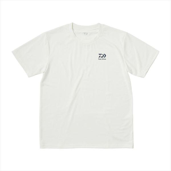 ONもOFFもこれ1枚で。環境にやさしいリサイクルポリエステルを採用したベーシックなTシャツ。コットンライクな手触りながらポリエステルの速乾性を兼ね備える。釣りシーンはもちろん普段使いにも最適。