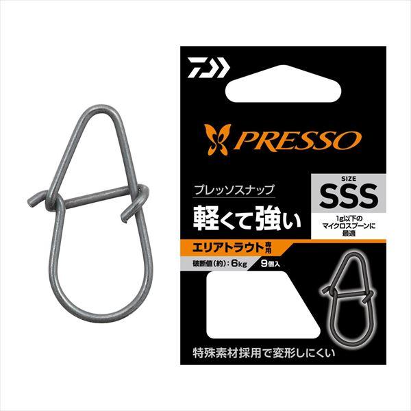 エリアトラウトに求められる要素を全てつぎ込んだ専用スナップ。形状はもちろん、素材の選定、表面処理などを一から見直したエリアトラウト専用設計のスナップ。トップトーナメンターの意見も取り入れ、使用感の追求とルアーの潜在能力を最大限活かす設計にこ...