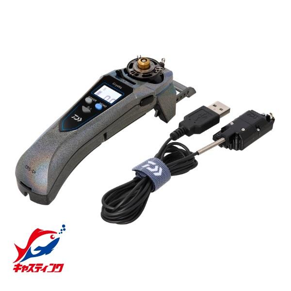 クリスティア ワカサギ 外部電源αユニットAIRとアルミスプールAIRを標準装備したDAIWA CONNECTED 対応ワカサギリール。スマートフォンと繋がることで「釣行中のLIVE水深画面確認」「リール簡単設定」「My History/M...