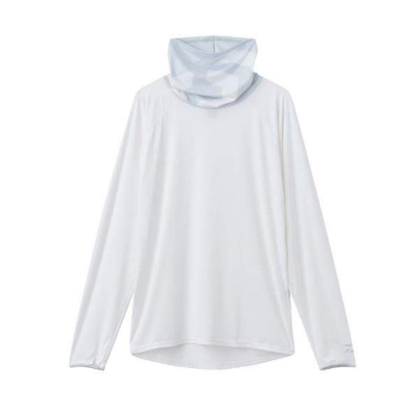 猛暑から身体を守る快適なラッシュガード。接触冷感、UVケア（UPF40）、吸水速乾性を兼ね備えたICEDRY素材のラッシュガード。軽い着心地ながら遮熱性にも優れ、太陽の熱線を遮蔽し、衣服内温度の上昇を抑える。頭の動きを妨げないよう、長めに設...