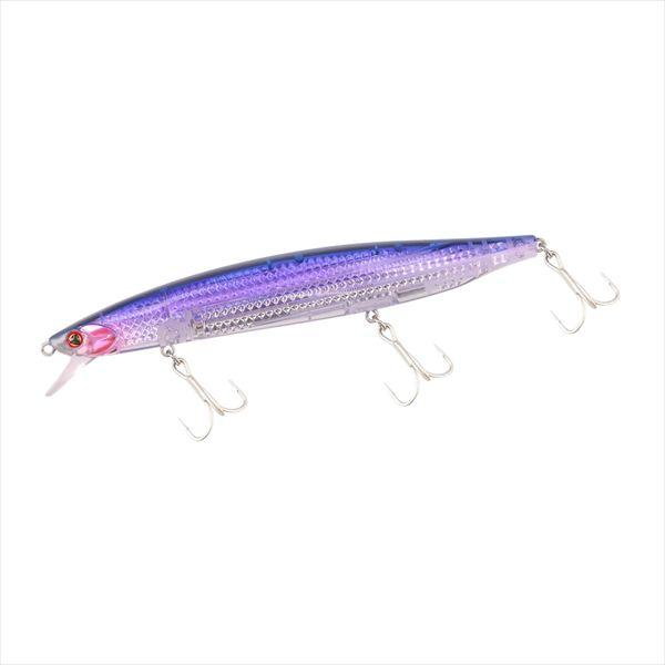 飛距離・閃光・誘いの三拍子が揃った、サワラゲームの切り札。ブラインドゲームにおいて、魚にルアーを見つけさせることが最重要。その役割を果たすのがボディサイズの存在感とレーザーインパクトの強烈なフラッシング効果。タングステン貫通ウエイト式重心移...