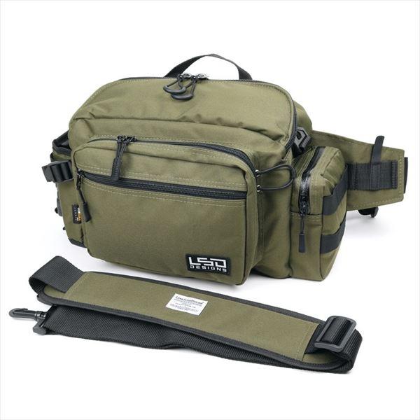 バスやシーバス、管理釣り場、エサ釣りなど様々なオカッパリに対応する3WAY ウェストバッグ。2005年に発売したHBチューンドをさらに使いやすく、ブラッシュアップした最新モデル。大開口設計のメインポケットは中身が見やすく、スピーディーなルア...