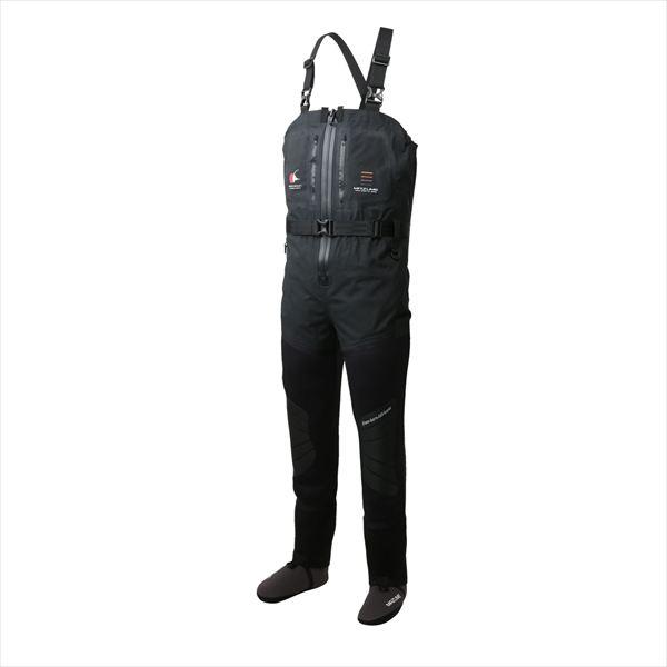 4レイヤー防水透湿素材RAY-TEX、YKK社のアクアシール防水ファスナー、最新の立体裁断を取り入れたハイエンドモデル。生地、ファスナー、シームテープ、すべて国産。最高クラスの品質と性能！太ももから下をネオプレーン素材に切り替えることで、機...