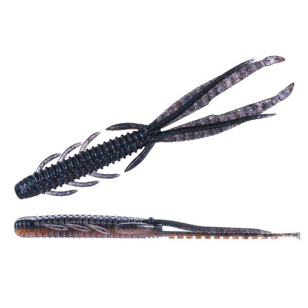 ソルトウォーターゲーム対応ノンソルトモデル。ドライブシュリンプは、エビが細い手足を忙しく動かしながら移動する様、さらにその際に発生する微細な振動までもリアルに表現する。フォールやスイミング時に発する逆手の超高速振動が、脚、ヒゲ、独自形状のフ...