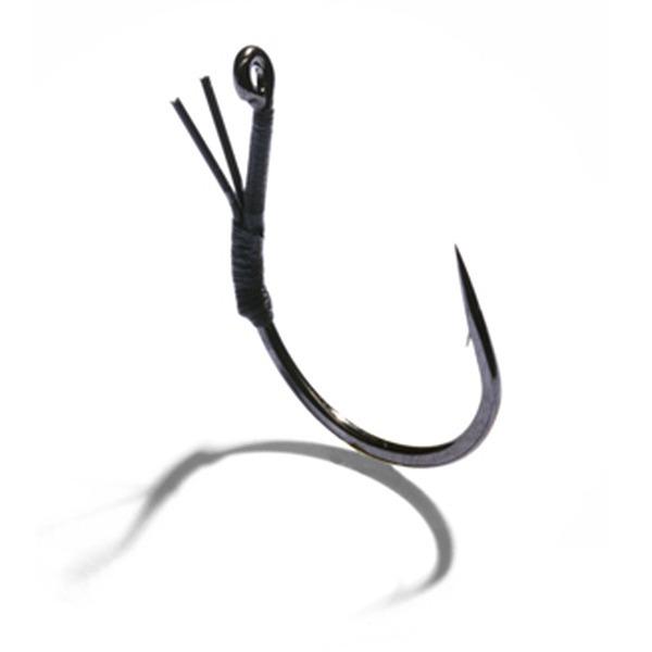 O.S.P HOOK SCRUM(スクラム)はワームの性能を100%引き出すための、カバーネコリグ専用のフックである。フックポイントをワームに埋めてスナッグレス性能を向上させ、Vアームでワームを挟んでホールドすることで、ラフな扱いでもワーム...