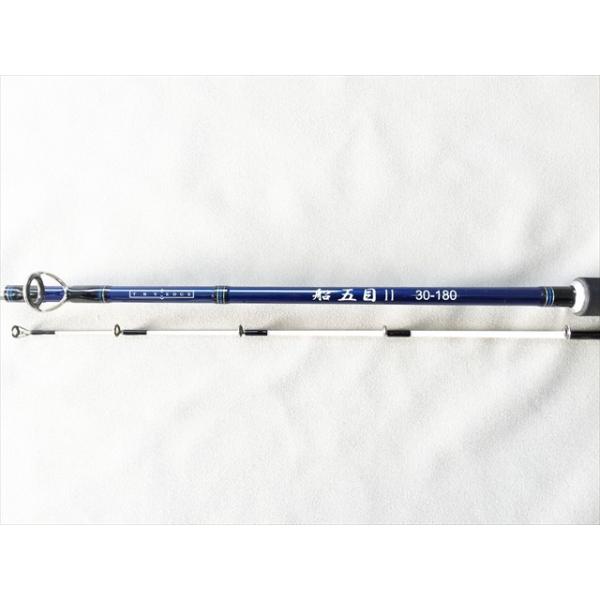 ◆全長1.80m◆仕舞寸法95ｃｍ◆継数2本◆自重125ｇ◆先径1.1ｍｍ◆元径11.4ｍｍ◆錘負荷20〜60号◆Ｆｕｊｉハードガイド