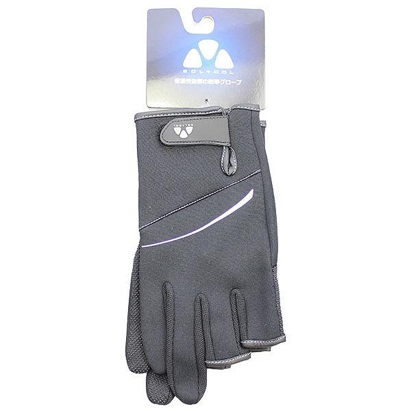 ・ネオプレン素材の防寒グローブです。・抜群の保温性能。・使いやすい３本カット仕様。