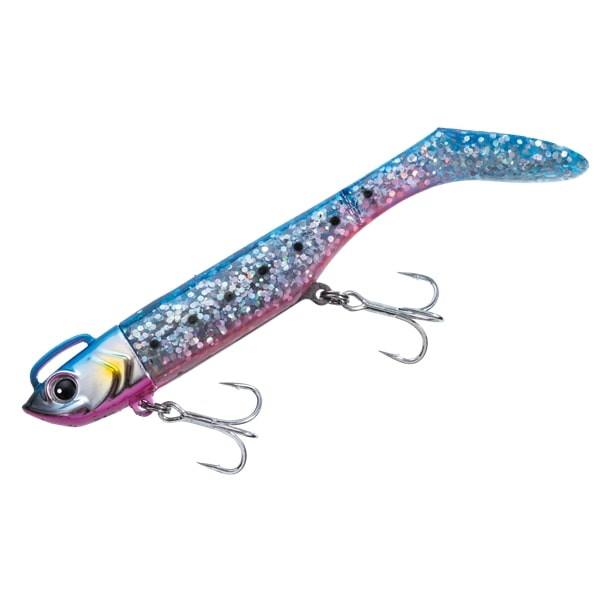 圧倒的な飛距離で広範囲に探るフラットゲーム専用ジグ「ジグパラサーフ」と対照的にフラットフィッシュが潜むポイントを丹念に探ることが可能なルアー「浜王」です。飛行姿勢と泳ぎを重視した専用ヘッドに専用ワームとのコンビネーションは、まさにBEACH...