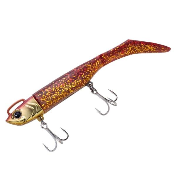 圧倒的な飛距離で広範囲に探るフラットゲーム専用ジグ「ジグパラサーフ」と対照的にフラットフィッシュが潜むポイントを丹念に探ることが可能なルアー「浜王」です。飛行姿勢と泳ぎを重視した専用ヘッドに専用ワームとのコンビネーションは、まさにBEACH...