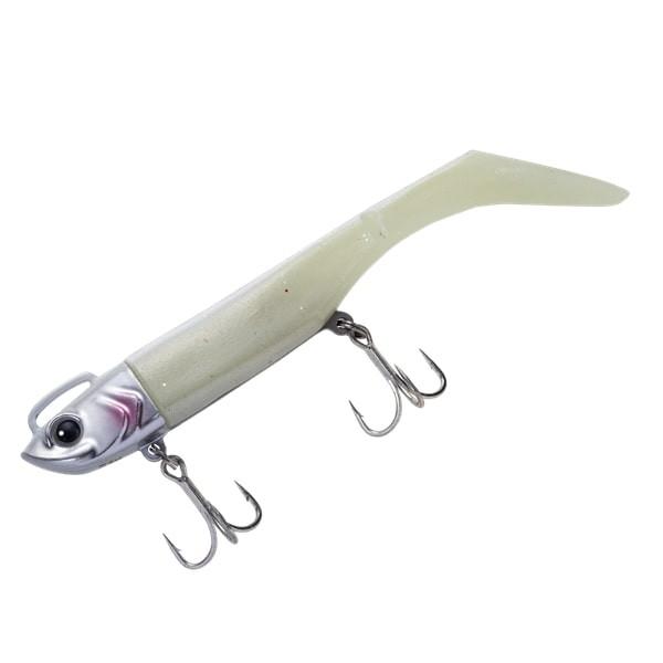 圧倒的な飛距離で広範囲に探るフラットゲーム専用ジグ「ジグパラサーフ」と対照的にフラットフィッシュが潜むポイントを丹念に探ることが可能なルアー「浜王」です。飛行姿勢と泳ぎを重視した専用ヘッドに専用ワームとのコンビネーションは、まさにBEACH...