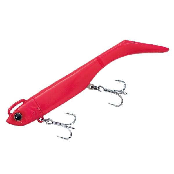 圧倒的な飛距離で広範囲に探るフラットゲーム専用ジグ「ジグパラサーフ」と対照的にフラットフィッシュが潜むポイントを丹念に探ることが可能なルアー「浜王」です。飛行姿勢と泳ぎを重視した専用ヘッドに専用ワームとのコンビネーションは、まさにBEACH...