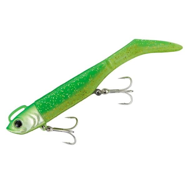 圧倒的な飛距離で広範囲に探るフラットゲーム専用ジグ「ジグパラサーフ」と対照的にフラットフィッシュが潜むポイントを丹念に探ることが可能なルアー「浜王」です。飛行姿勢と泳ぎを重視した専用ヘッドに専用ワームとのコンビネーションは、まさにBEACH...