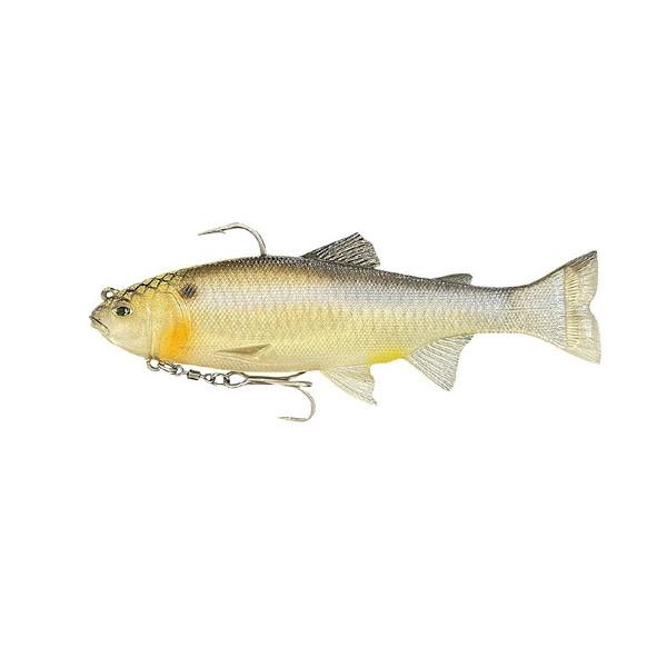 新開発デモンテール装着！スーパースロースイミングに特化した超ナチュラルスイムベイト。レイジースイマーはスローリトリーブでもデモンテールを左右に規則正しく振り子のように動かし、重量感のある水押しアクションを発生させるデッドスロー特化型ナチュラ...