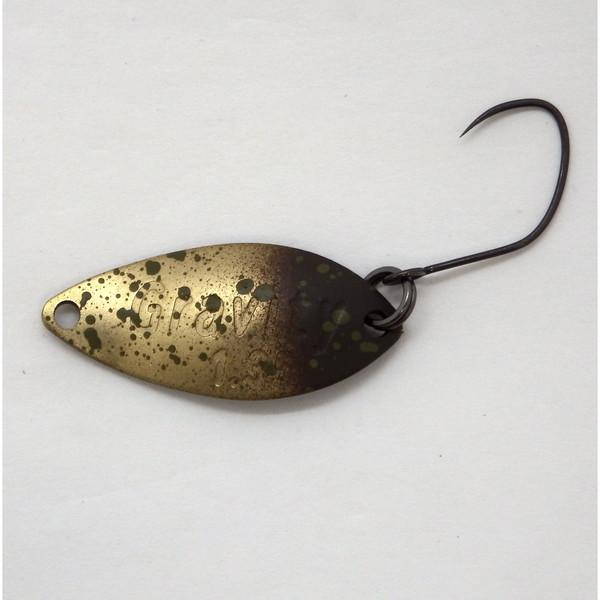 グラビティは止水エリア向けのスプーン。放流後のロール系アクションなど大きいアピールへの反応が薄くなってきた次のシーンで活躍する放流セカンド系の位置づけとなります。早巻き気味でもレンジキープ性能が高く、早い動きに反応するヤル気のある高活性の残...