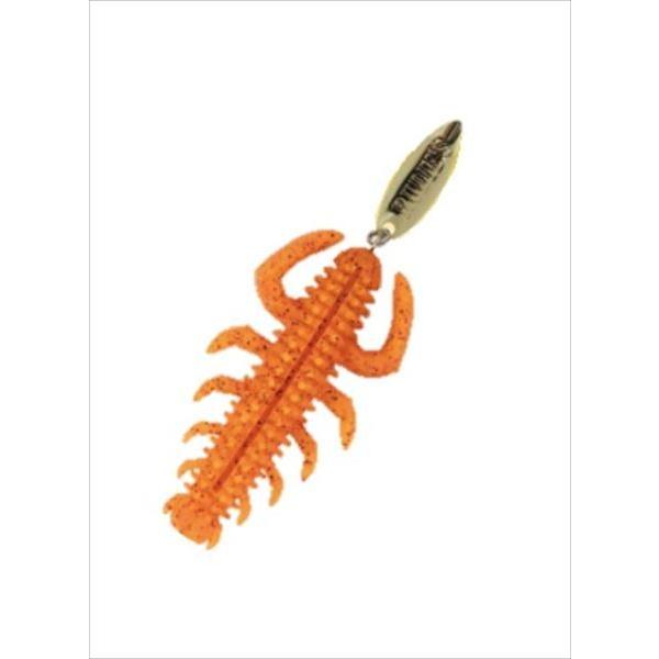 多足生物をイミテートし安定感のあるファットスタイルでフォールスピードを抑え、ターゲットの捕食本能を強烈刺激！テール部にはオリジナルブレードを標準搭載しており、フラッシングで渋いターゲットをバイトに持ち込む。ハタ全般に効果的なオールマイティー...