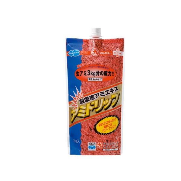 アミエビ熟成エキスで、集魚・摂餌性がアップ。集魚効果の高いアミエビの熟成エキスです。配合エサに混ぜるだけで、高い集魚効果を発揮します。携行性もよく、遠征釣行時などにも便利な常温タイプです。