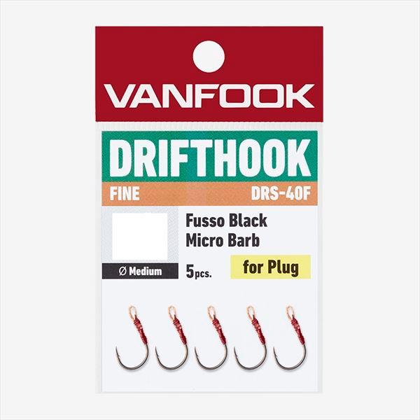 鈎から専用設計された、渓流を楽しむためのフック。源流や小渓流、ボサ川などの小規模フィールドで多くの渓流魚と遊ぶためのフック「DRS-40F」餌釣用の針を流用して作られることの多かったループアイのミノーフックを、鈎から専用設計。ルアーフィッシ...