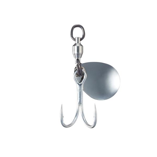 丈夫で扱いやすいブレードシステム・ダブル。掛かりやすく、バレにくい【ブレードワークス・BGダブル】採用。ベアリングスイベル専用の【BSリング】や、リング穴を大きめに設定したブレードにより高いユーザビリティを実現。フックを刺し込む、しっかりと...