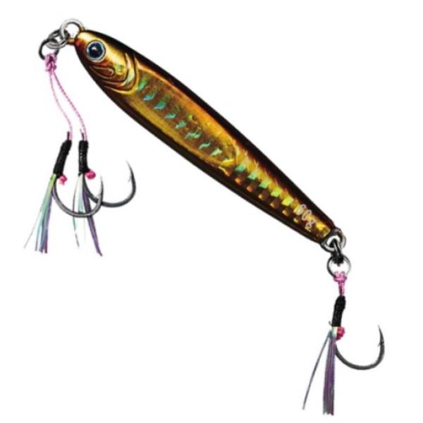 【DAIWA TGベイト SLJ】スーパーライトジギング対応。専用フック付き仕様のTGベイト。タイジギやイサキジギングなど、スーパーライトジギングに対応したTGベイトチューンナップモデル。こだわりのフックセッティングで死角のないフッキングを...