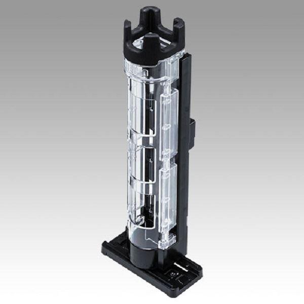 バケットマウスシリーズやランガンBOXシリーズ、サイドポケットBM-120対応ロッドスタンド。スタンド本体をワンタッチで装着できるよう、フック形状のワンタッチユニットを採用することで、脱着が手軽に行えます。スタンドの長さを3段階に調節するこ...