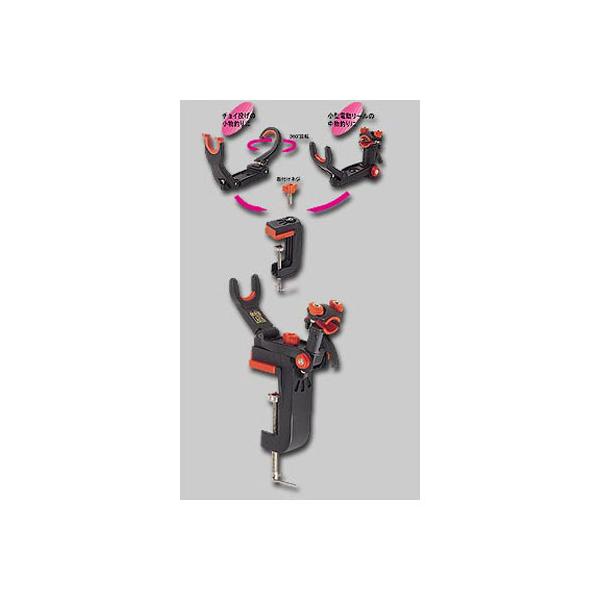 取り付け有効幅取付有効幅：10〜90mm 重量：0.6kg 適合ハリス：約7号まで 【c-sai19l】 【mdwn1907】